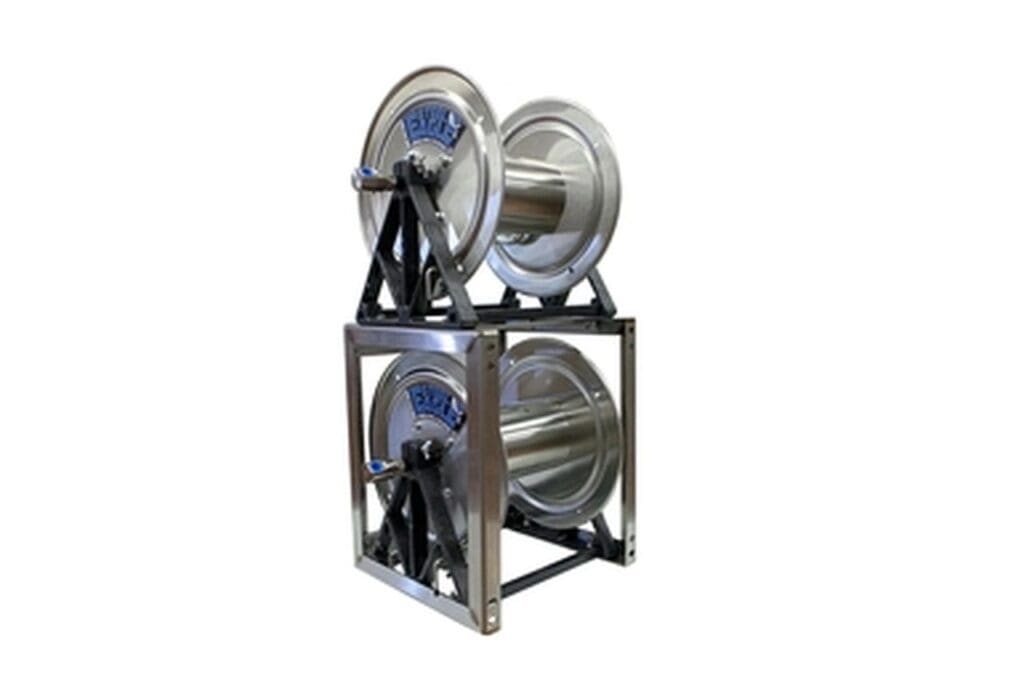 Stainless Steel Stack Kit for Hose Reels - Midwest Washing Equipment LLC