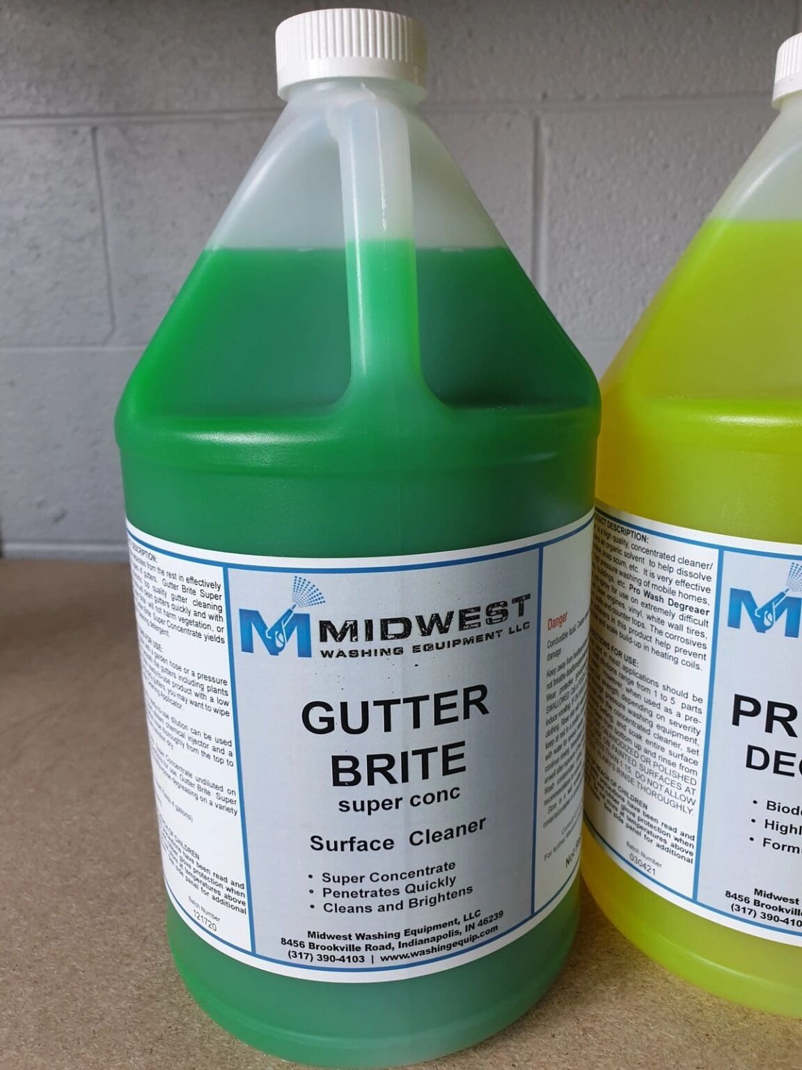 MWE Starter Kit Surfactant Cleaners - Midwest Washing Equipment LLC